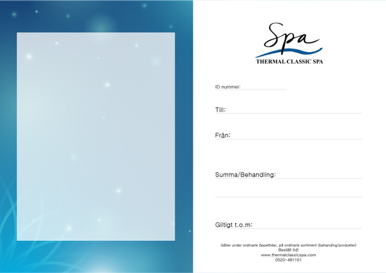 Köp Presentkort på skönhetsbehandlingar, fotvård och massage | Thermal ...